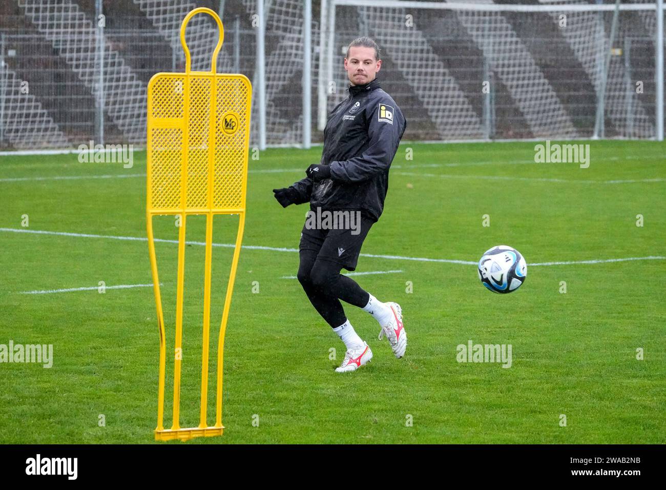 Sandhausen, Deutschland. Januar 2024. Patrick Greil (SVS, Neuzugang ...