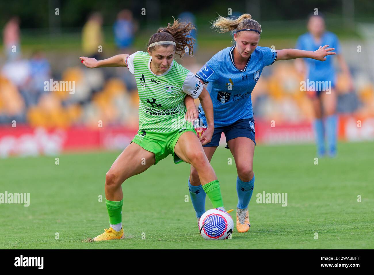 Sydney, Australien. Januar 2024. Zara Kruger aus Sydney tritt am 3 ...