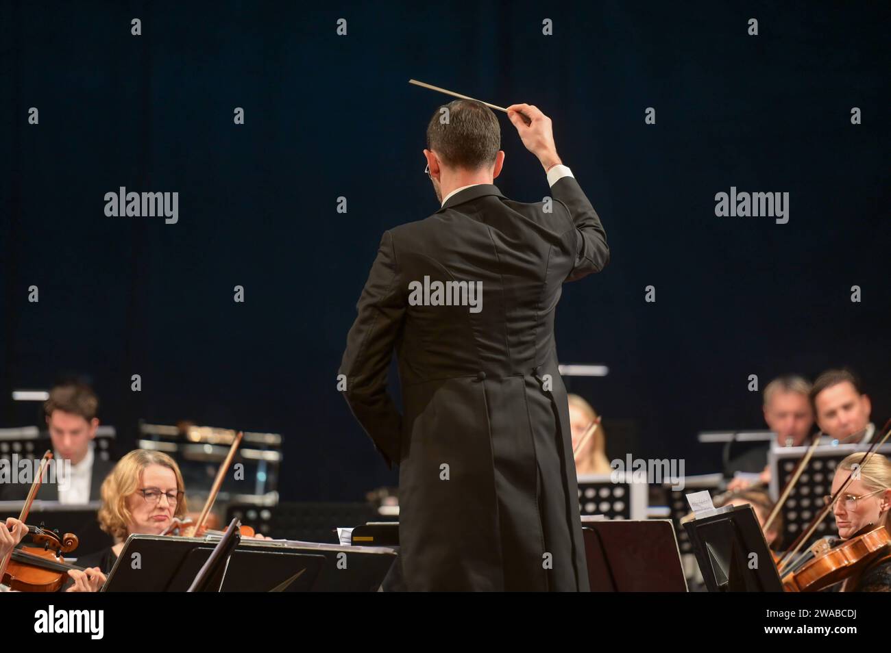 Neujahrskonzert der Stadt Gmunden mit dem Radio Symphonieorchester Wien, im Stadttheater Gmunden ...