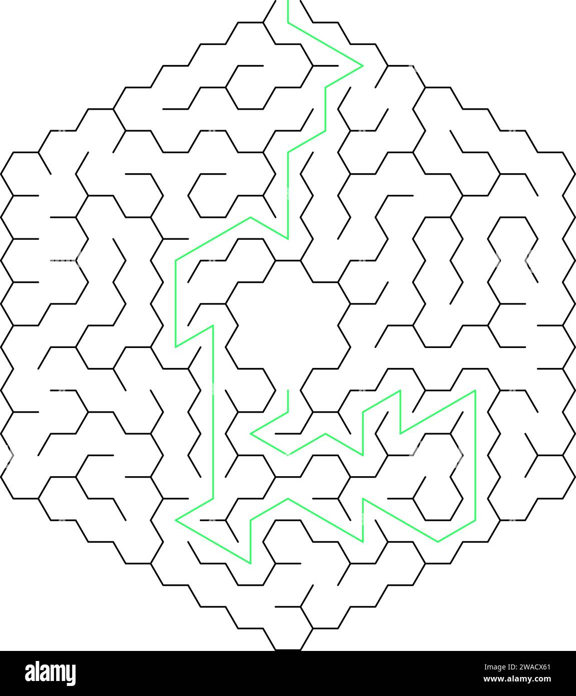 Einfache Kreislabyrinthe
