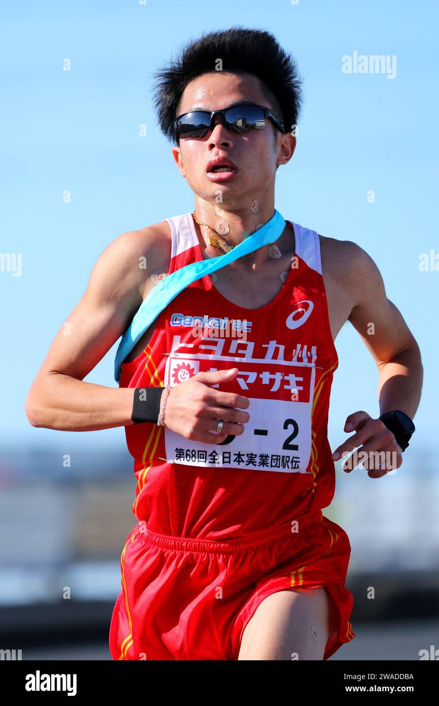Präfektur Gunma, Gunma, Japan. Januar 2024. Kyuma Yokota (), 1. JANUAR ...