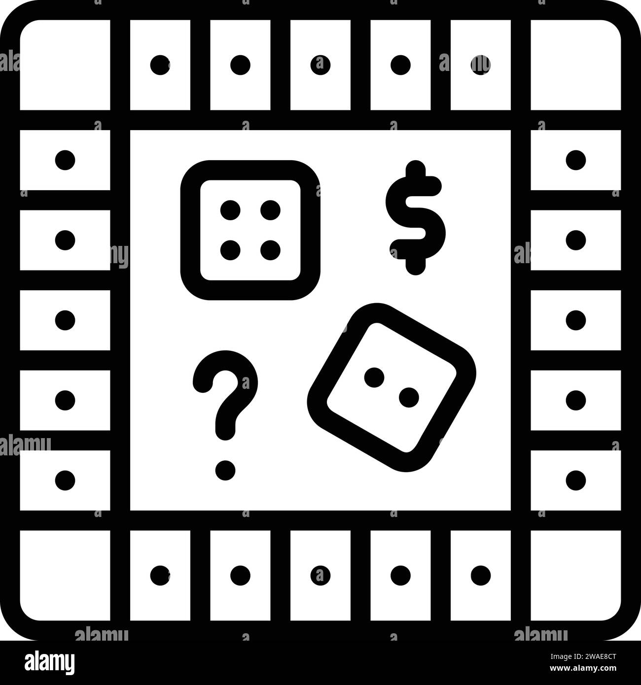 Monopoly board game Stock-Vektorgrafiken kaufen - Alamy