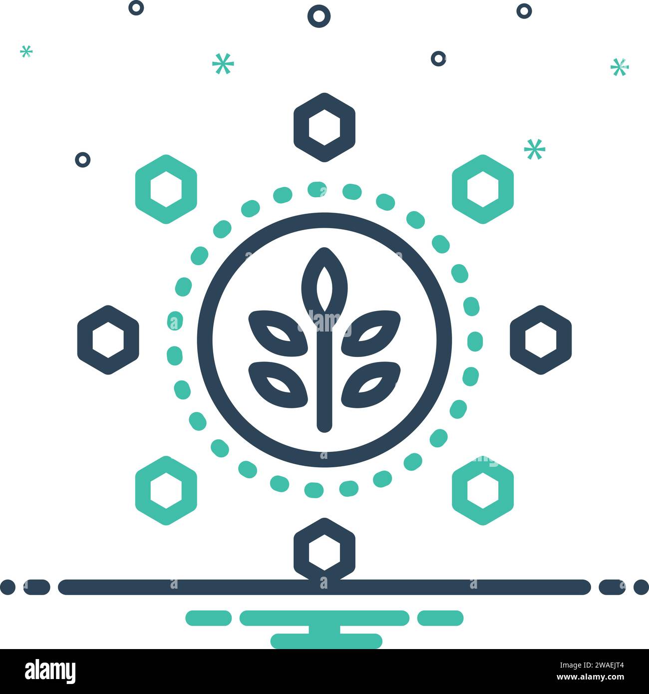 Ecosistema del suelo Stock-Vektorgrafiken kaufen - Alamy