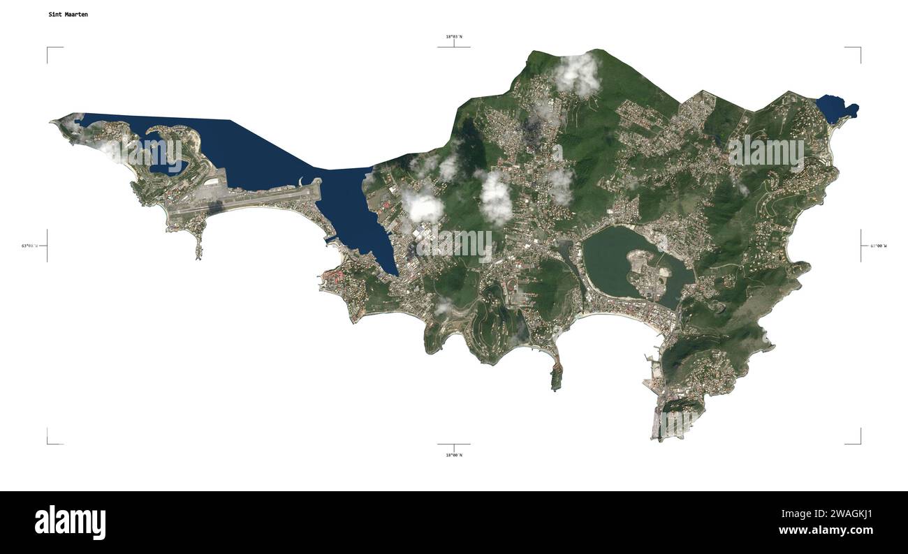 Mappa di philipsburg Ausgeschnittene Stockfotos und -bilder - Alamy