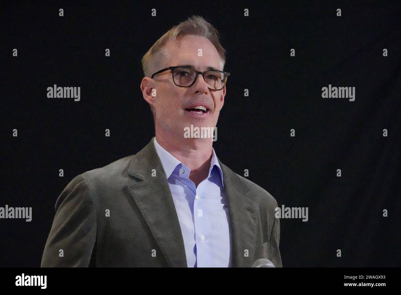 St. Louis, Usa. Januar 2024. ESPN Broadcaster und St. Louisian Joe Buck ...