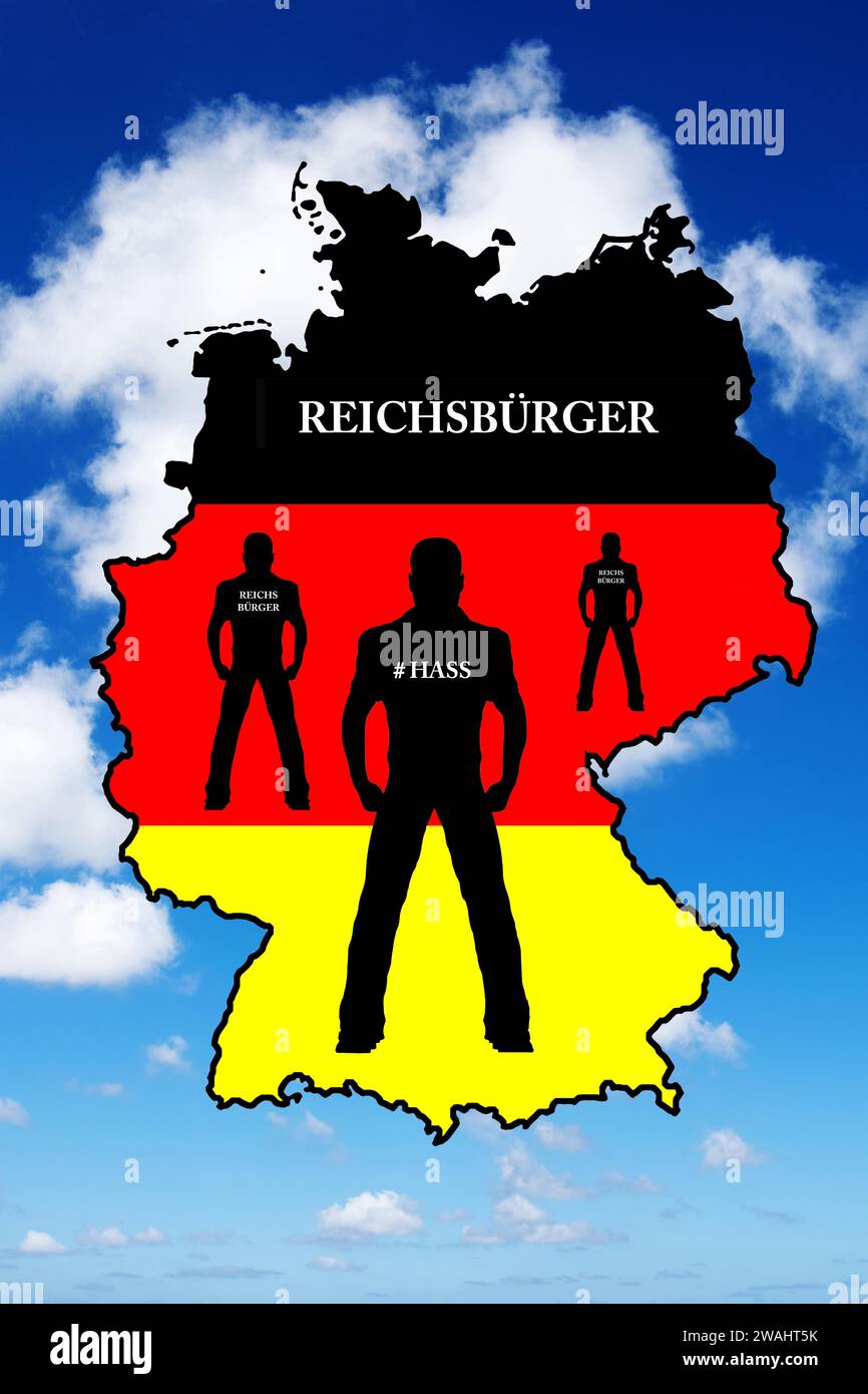 Reichsbuerger, Skinhead, Skinheads, Nazi, Nazis, rechts, rechts, Uhr, 5 ...