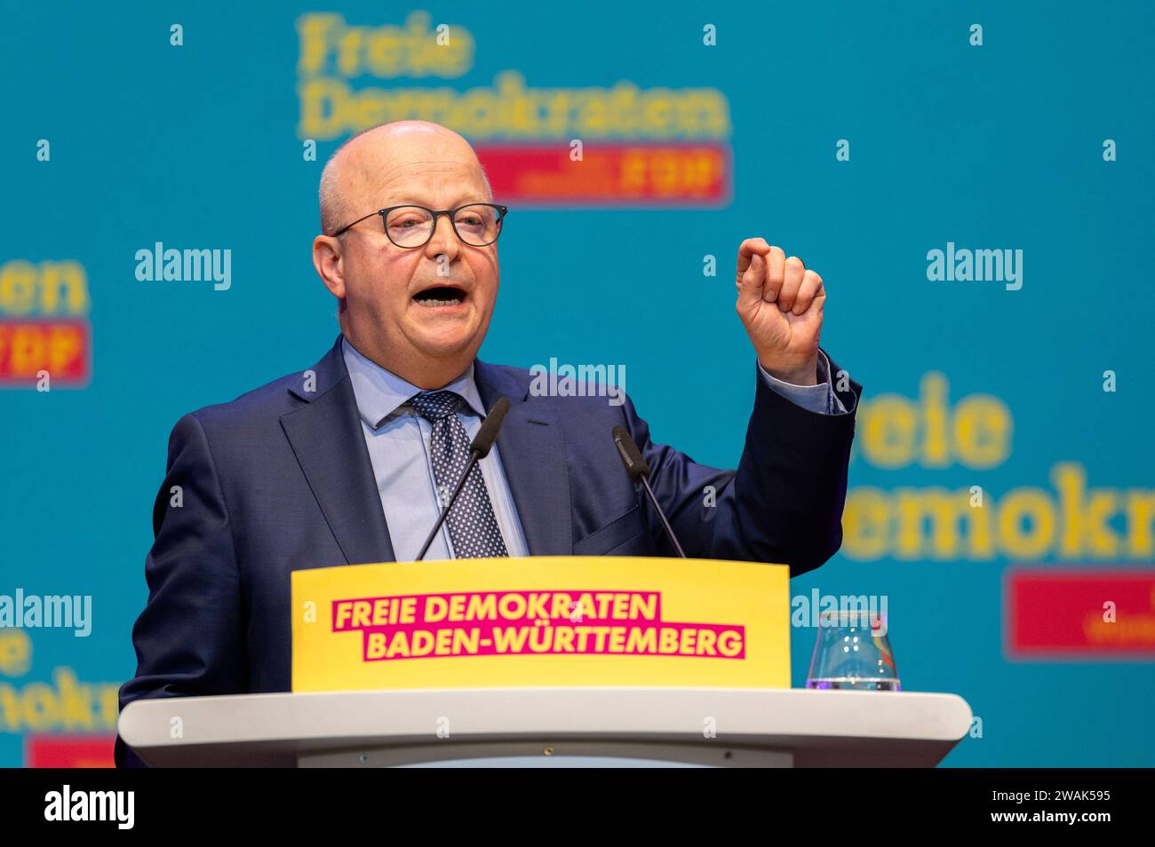 Michael Theurer beim 125. Ordentlichen Landesparteitag der FDP Baden ...