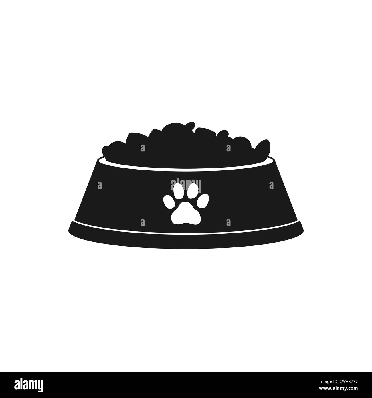 Hund napf zeichnung Stock-Vektorgrafiken kaufen - Alamy