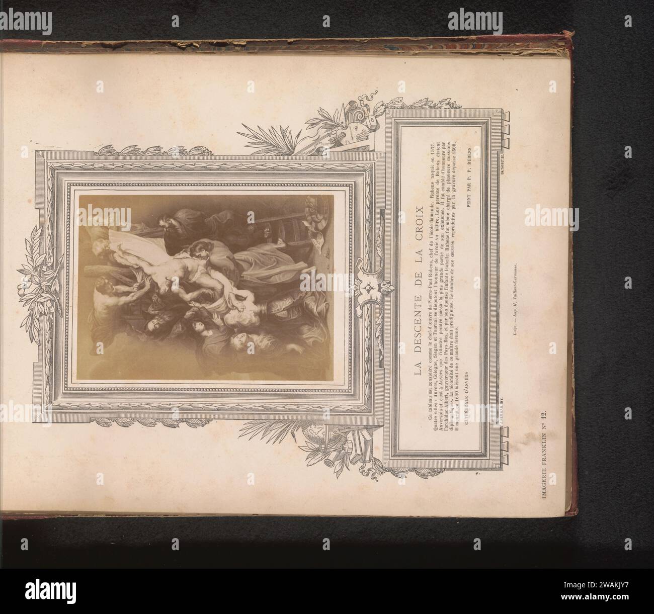 Fotoproduktion der Kreuzreduktion von Peter Paul Rubens, Anonym, nach Peter Paul Rubens, ca ...