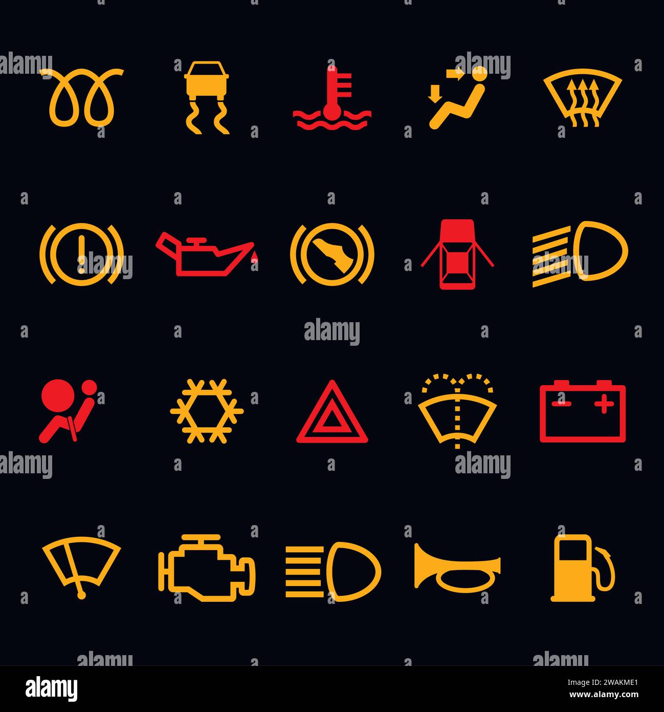 Oil warning light vector vectors -Fotos und -Bildmaterial in hoher ...