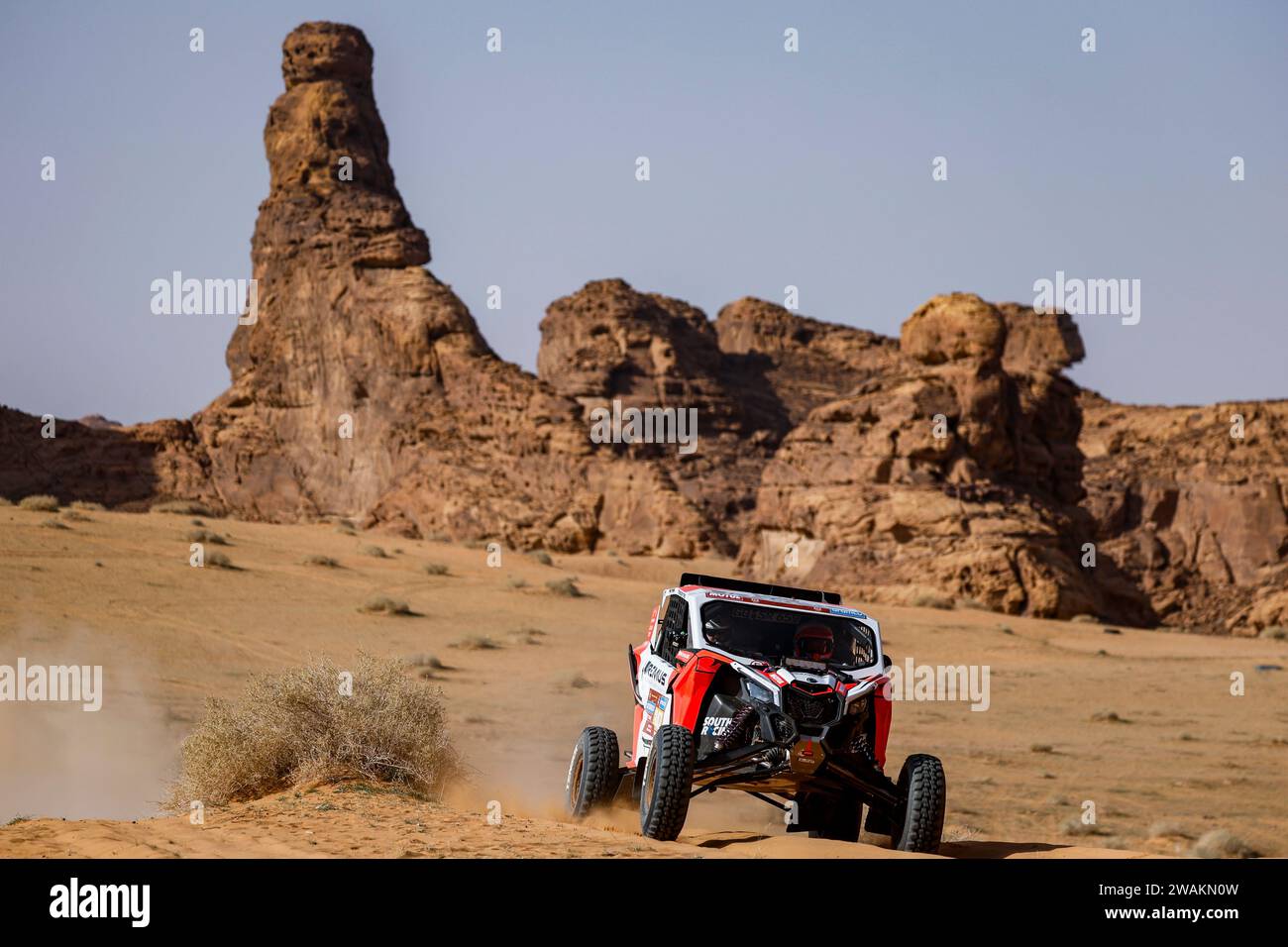 Al Ula, Arabie Saoudite. Januar 2024. 347 LAUDA Lukas (aut), HENKEN ...