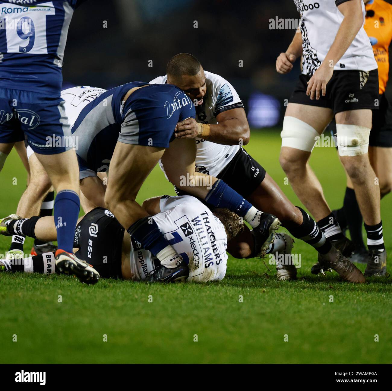 5. Januar 2024; Salford Community Stadium, Salford, Lancashire, England ...