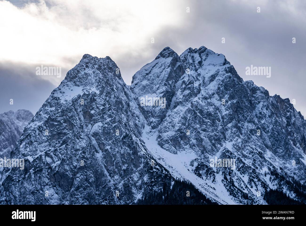 Die Bayerischen Alpen in der Nähe der Edelweiss Lodge und des Resorts ...