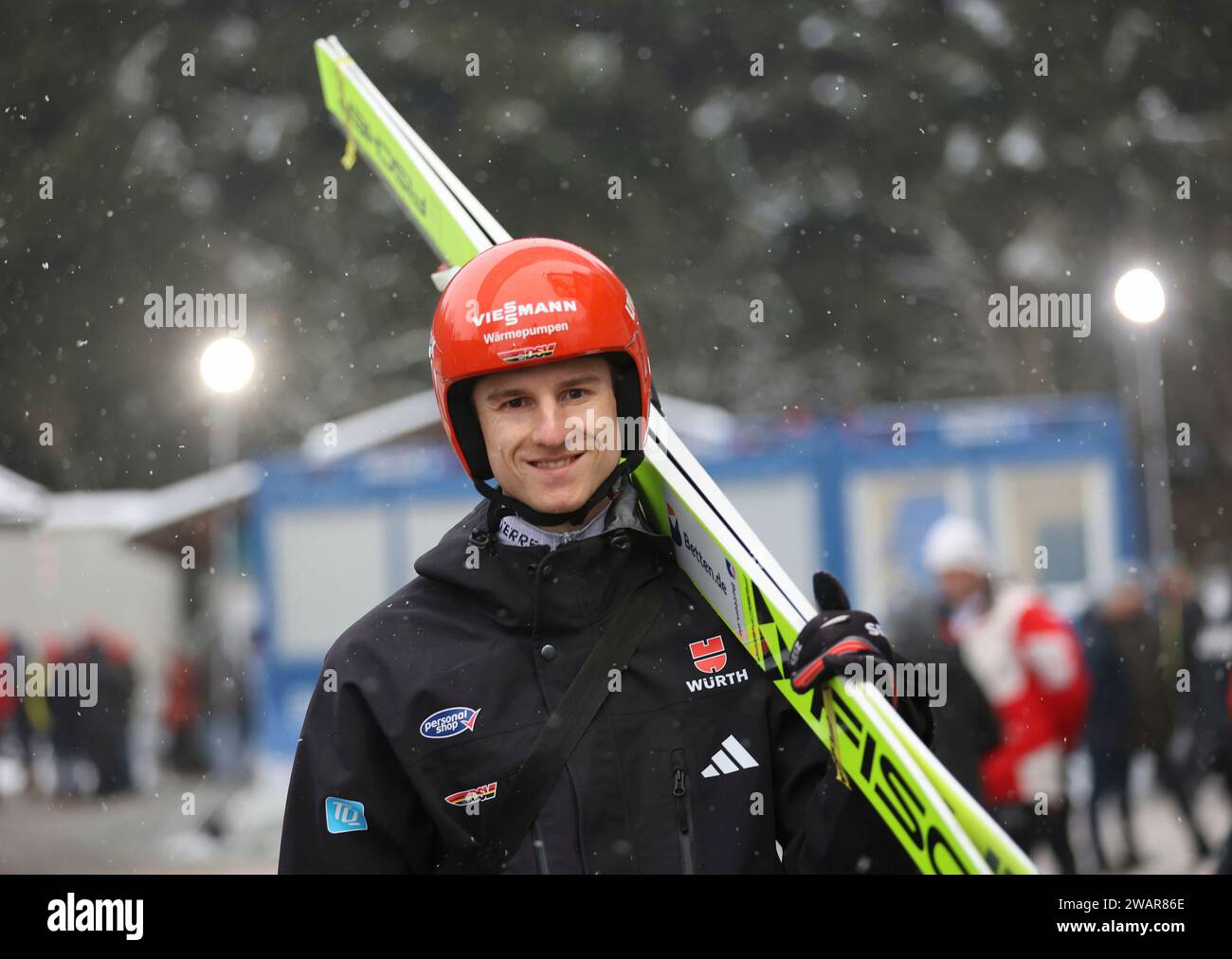 Bischofshofen, Österreich, 06.Januar 2024: 72.internationale ...