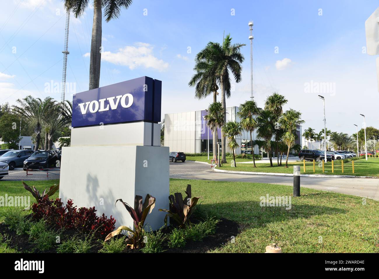 Miami, USA. Januar 2024. MIAMI, FLORIDA - JANUAR 05: Außenansicht eines ...