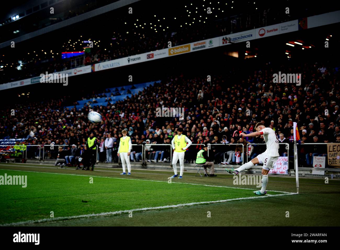 06 Januar 2024, Schweiz, Basel: Fußball: Testspiele, FC Basel - FC ...