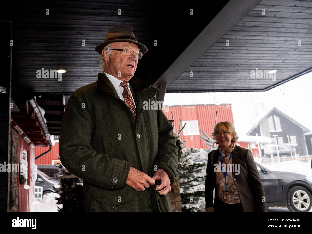 König Carl Gustaf trifft auf die nationale Konferenz der Gesellschaft ...