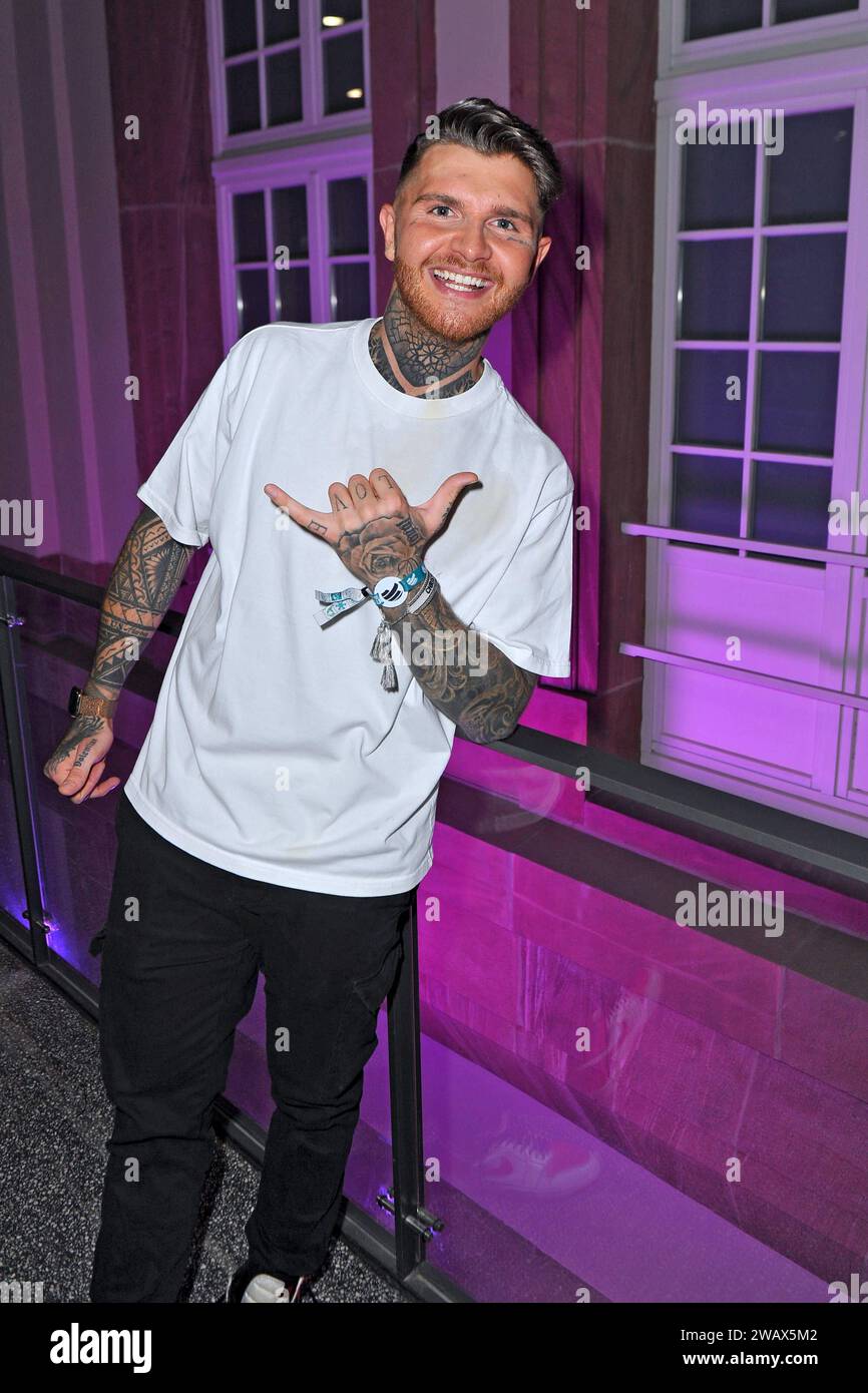 WORLD CLUB DOME Winter Edition 2024. Kevin Flocke Platzer anläßlich des ...