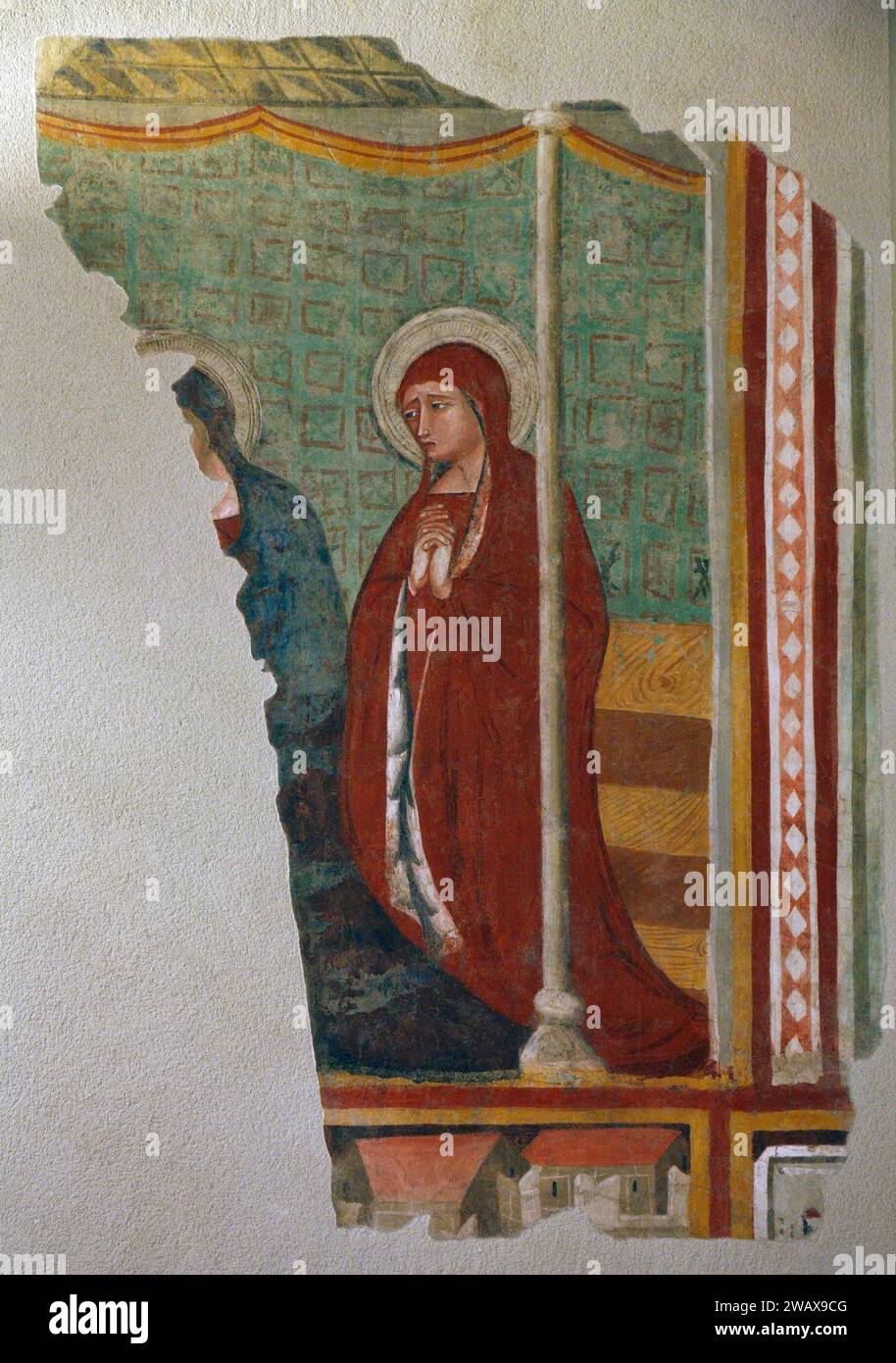 Apsis von san francesco in montefalco -Fotos und -Bildmaterial in hoher Auflösung – Alamy