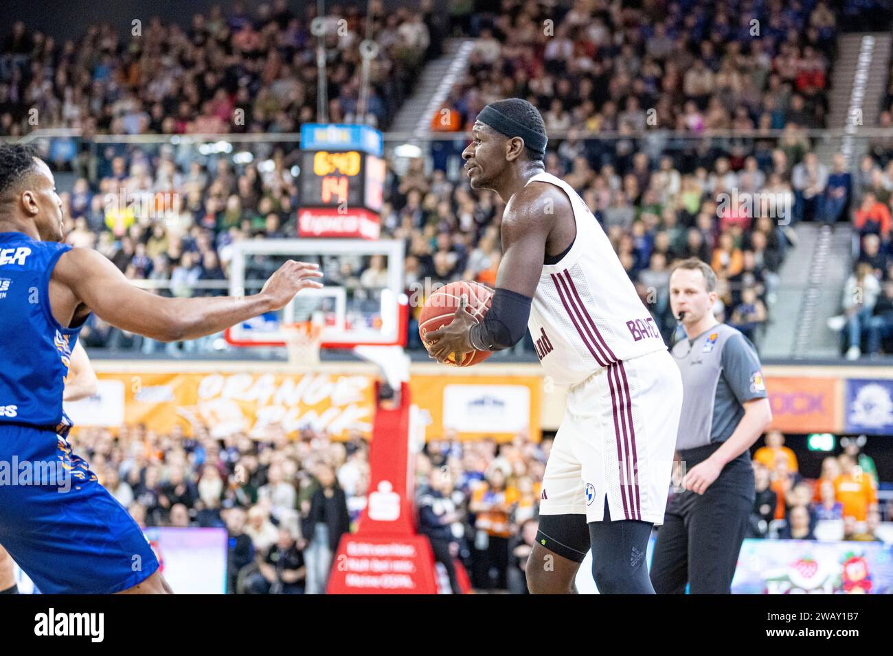 Rostock, Deutschland 07. Januar 2024: 1.BBL - 2023/2024 - Rostock ...