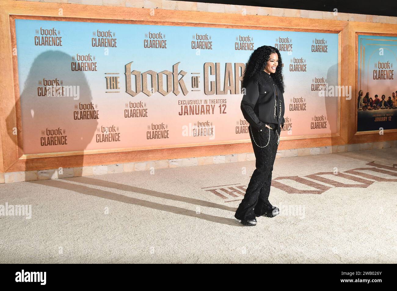 Teyana Taylor arrives at the premiere of "The Book of Clarence" on Friday, Jan. 5, 2024, at the ...