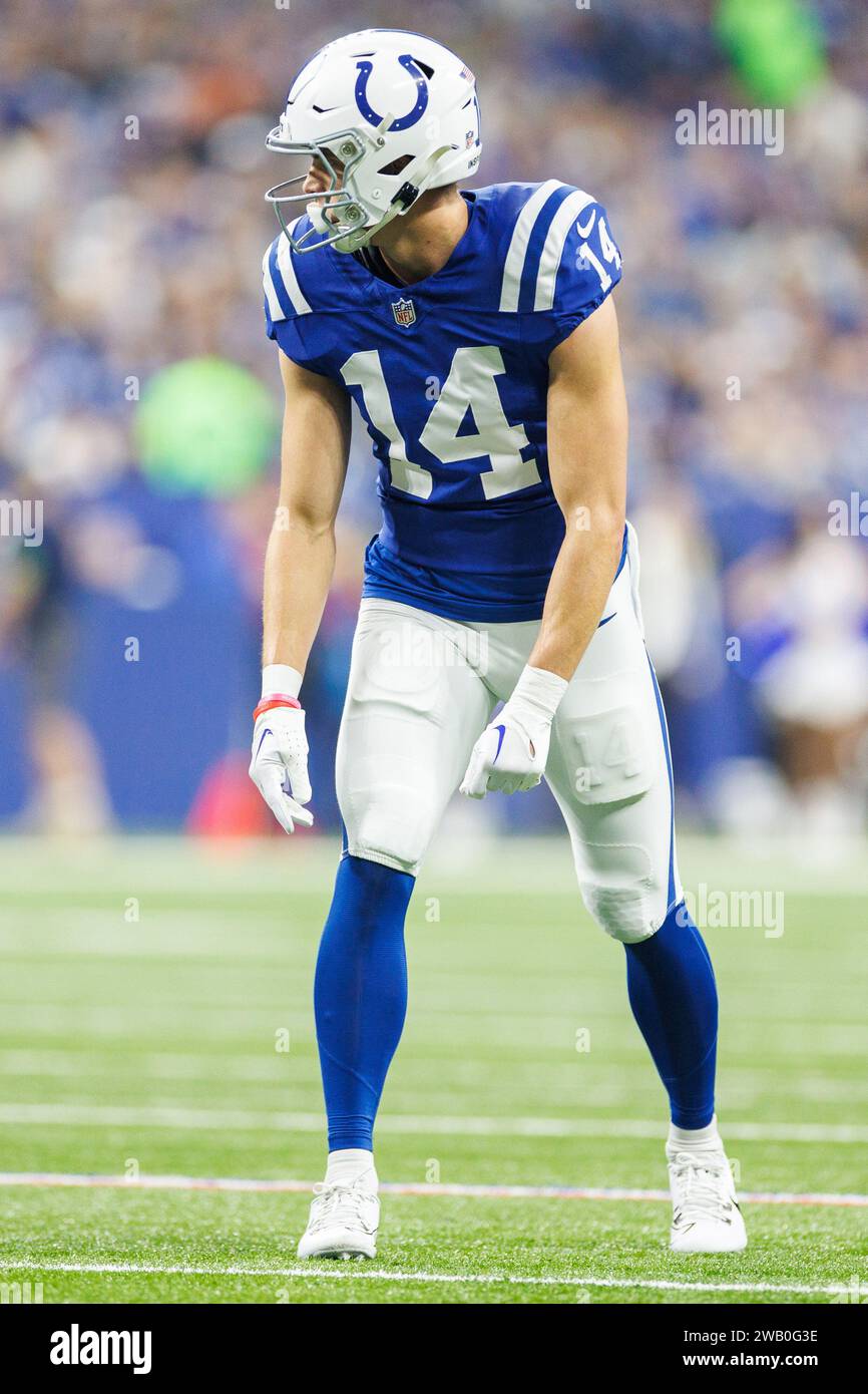 6. Januar 2024: Indianapolis Colts Wide Receiver Alec Pierce (14 ...