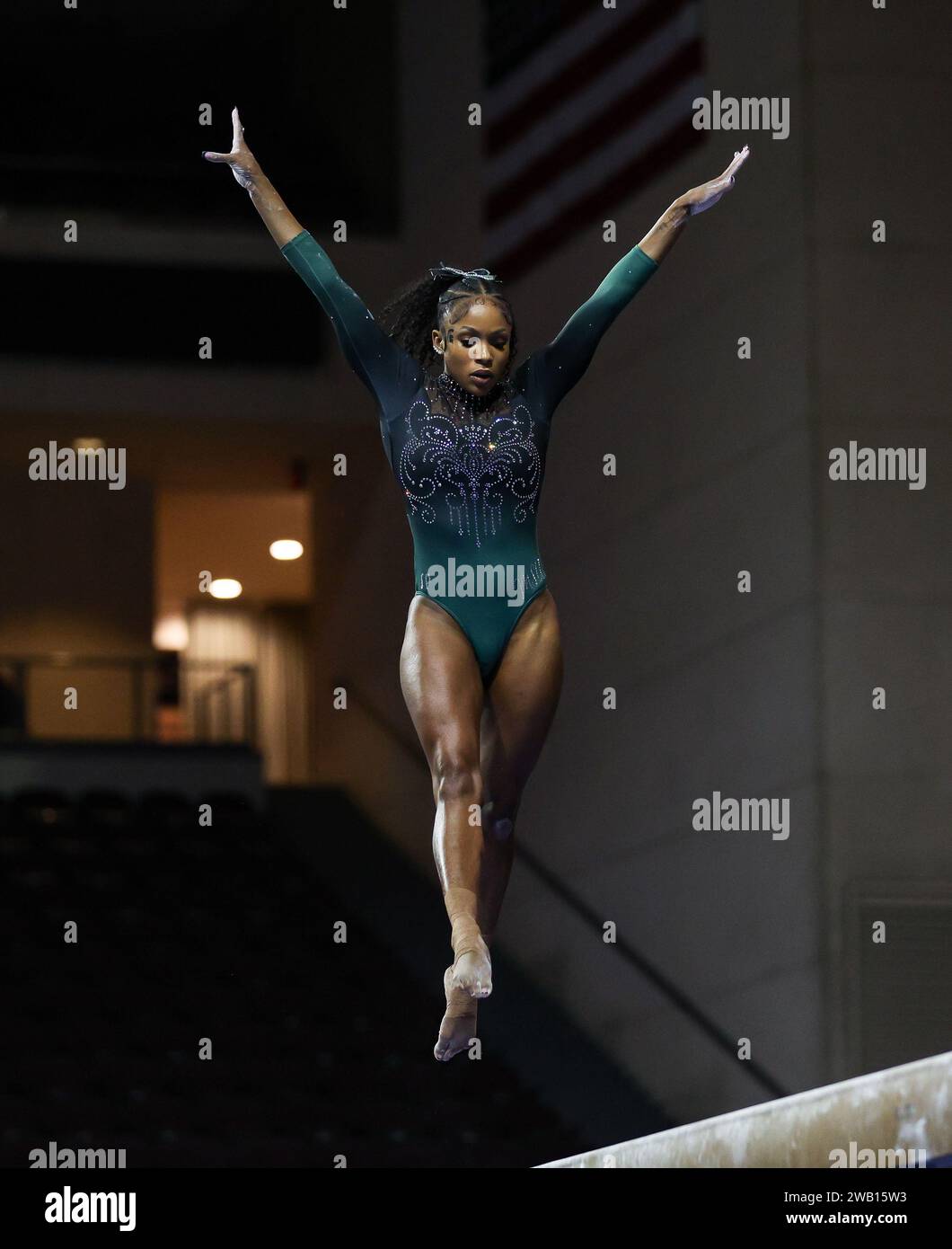 5. Januar 2024: Nikki smith aus Michigan State tritt auf dem ...