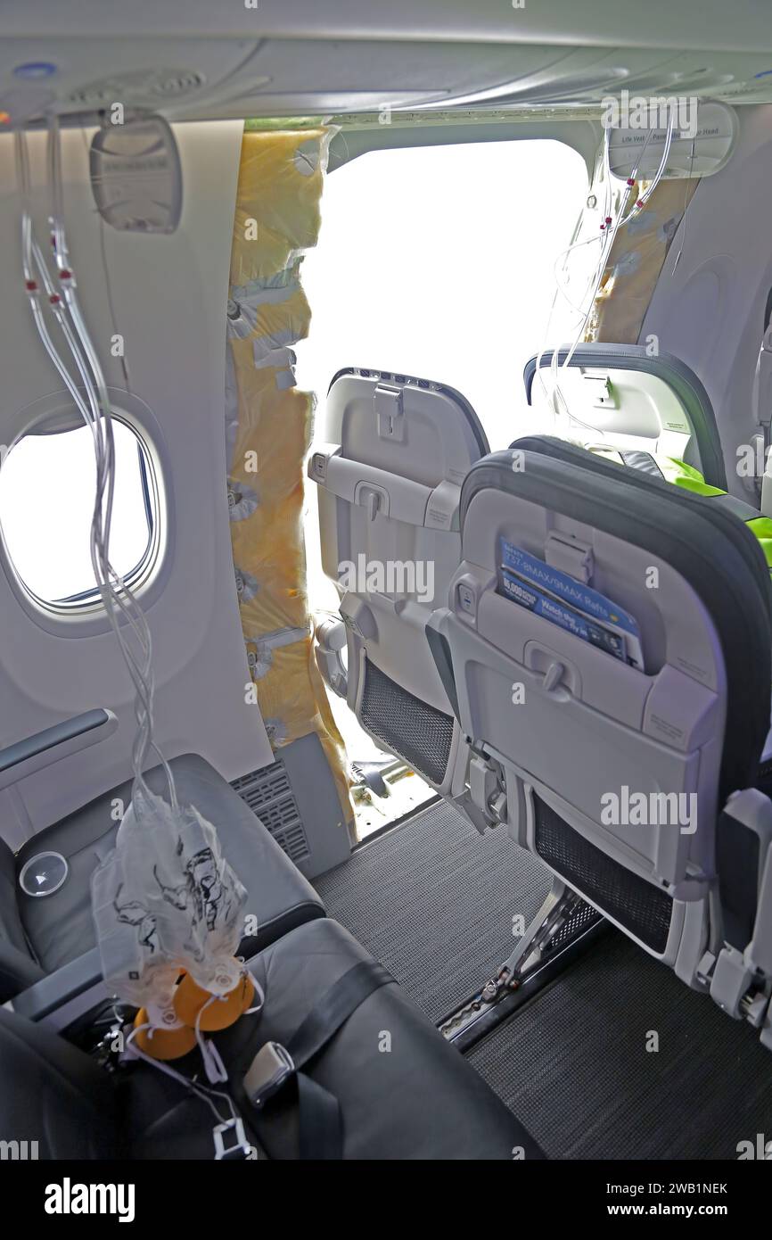 NTSB-Untersuchung des Unfalls am 5. Januar mit dem Flug 1282 der Alaska ...