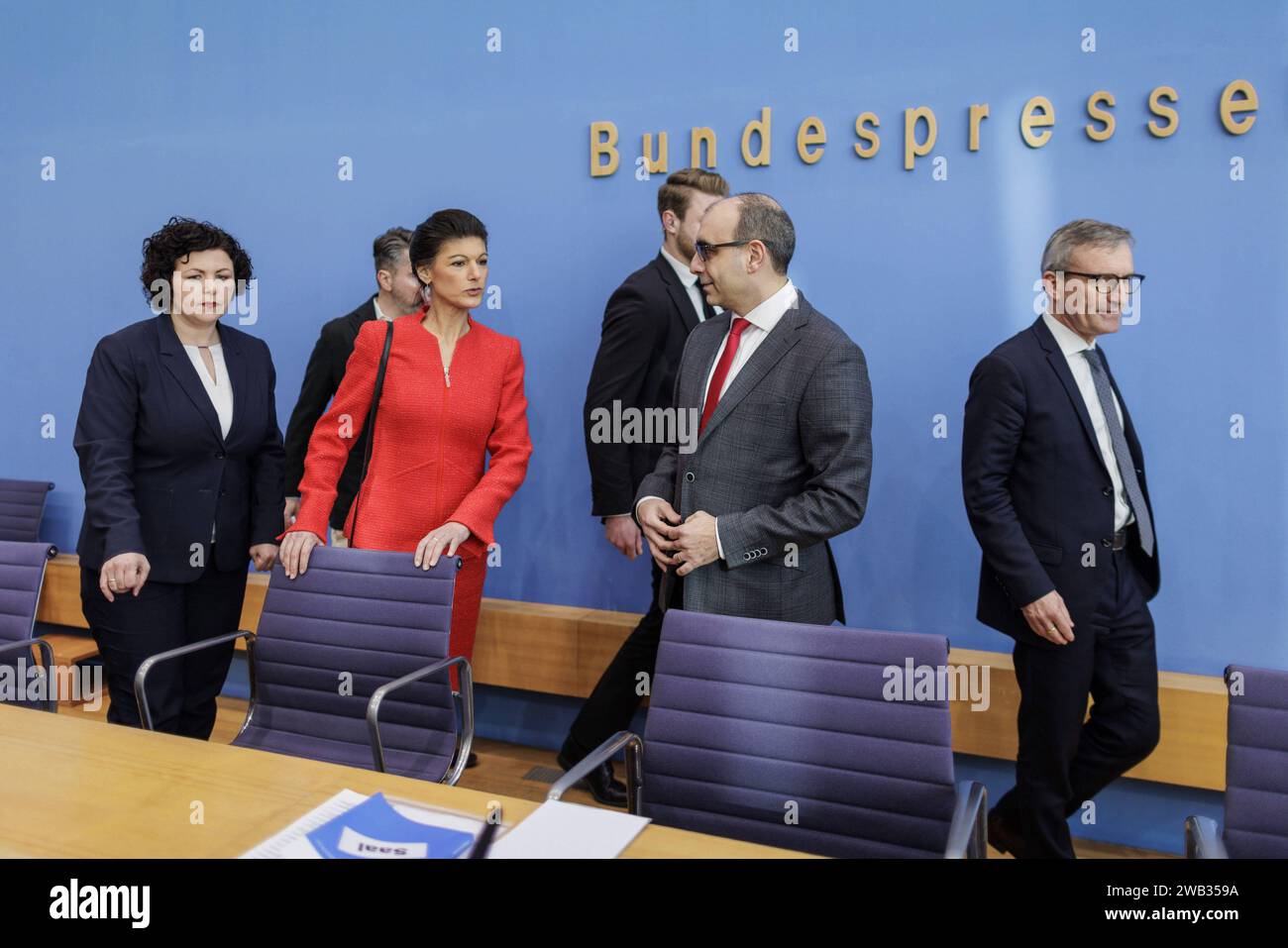 Amira Mohamed Ali, MDB, Dr. Sahra Wagenknecht, MDB, Prof. Dr. Shervin ...