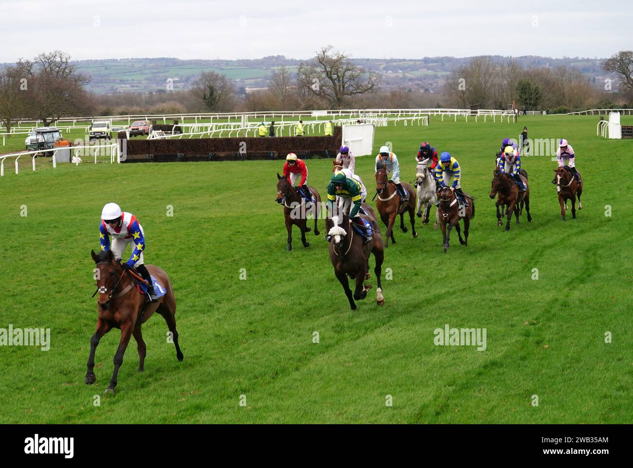 Der Aufstand, der von Harry Cobden (links) geritten wurde, führt in die ...