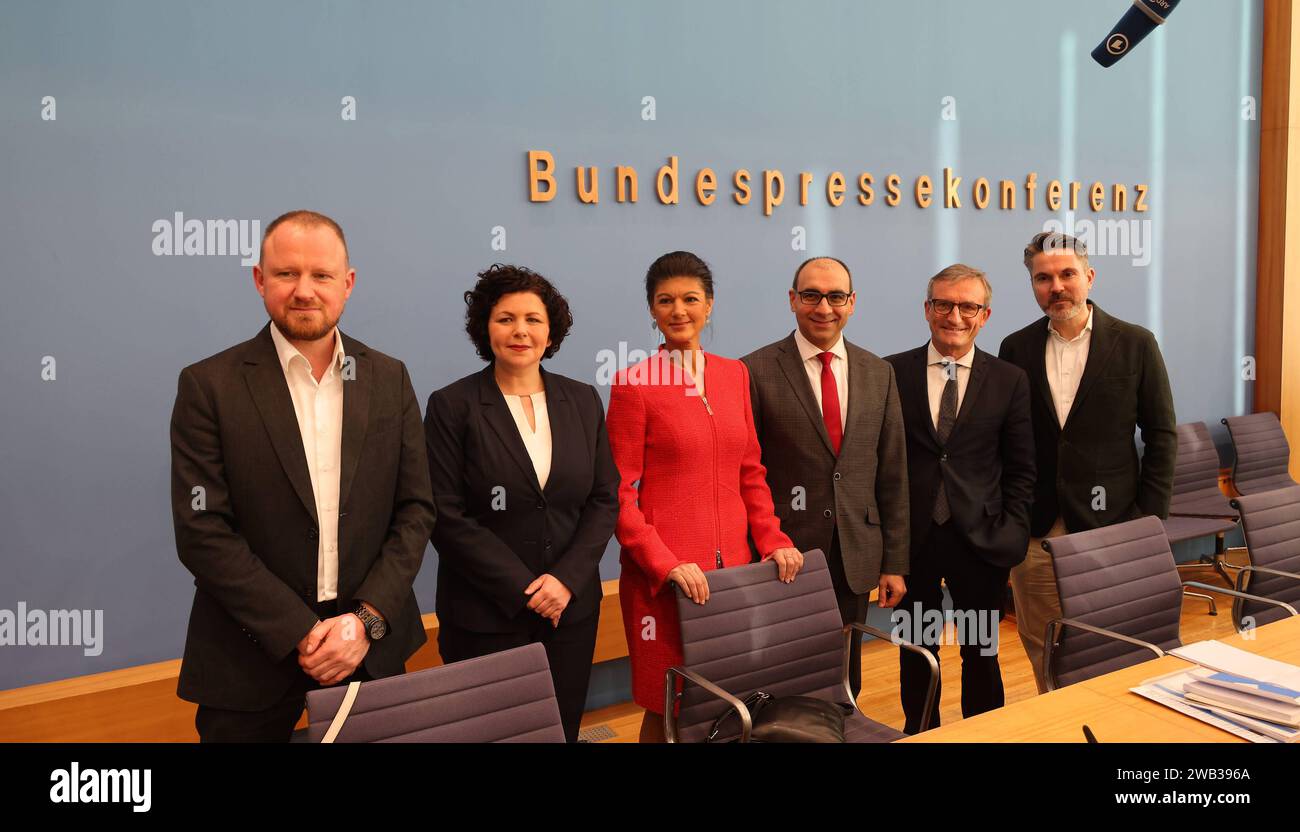 Berlin Parteigruendung Wagenknecht 08.01.2024, Deutschland, Berlin ...