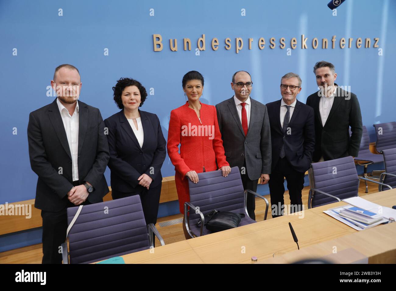 Christian Leye, MDB, Amira Mohamed Ali, MDB, Dr. Sahra Wagenknecht, MDB ...