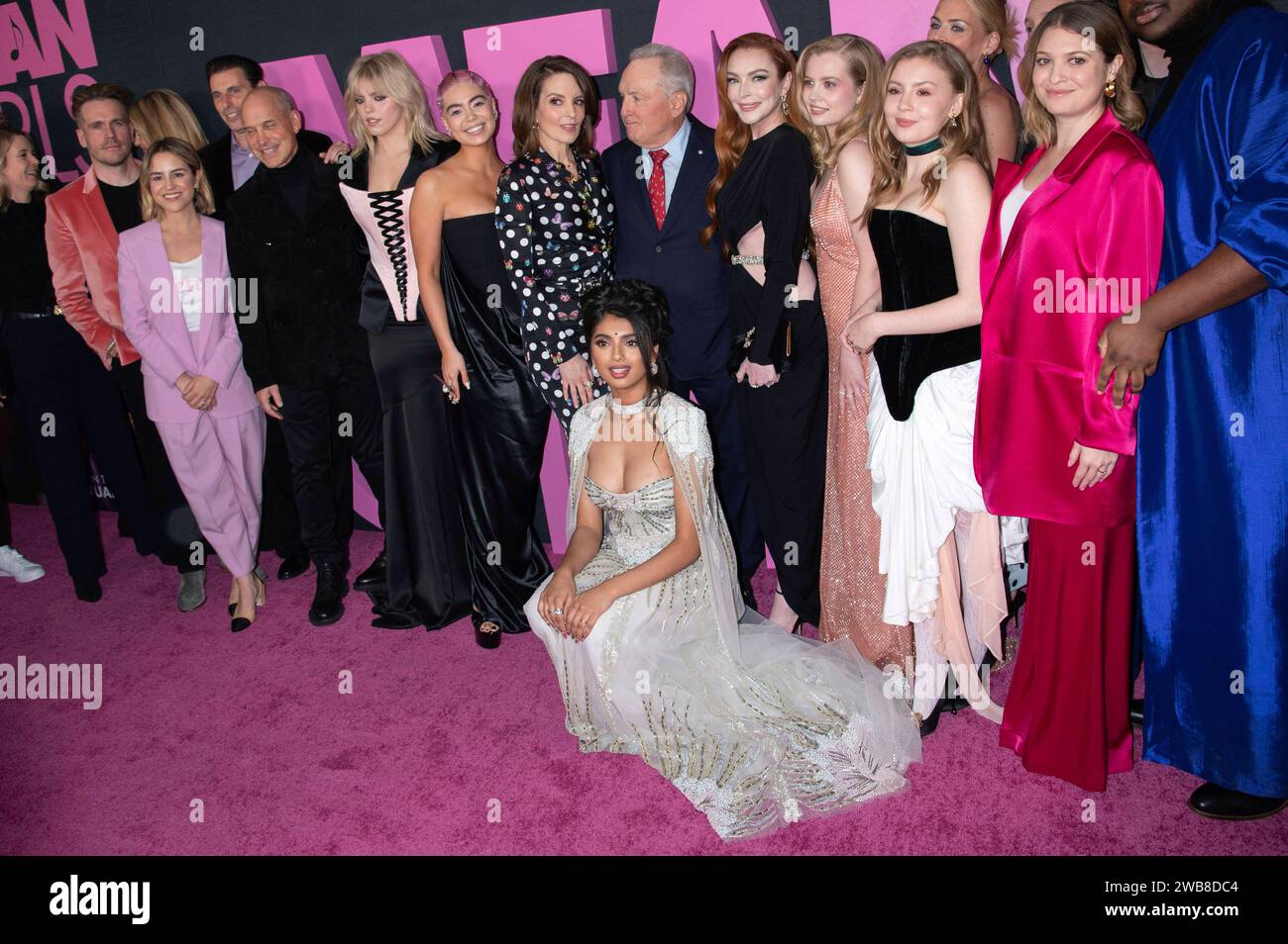 Renee Rapp, Tina Fey, Lorne Michaels, Avantika Vandanapu, Lindsay Lohan, Angourie Rice, Bebe ...