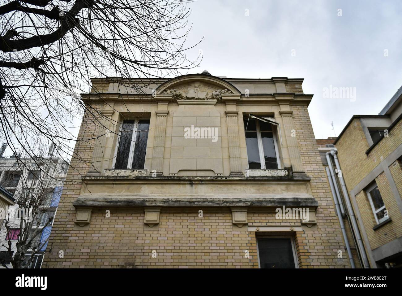 Paris, Frankreich. Januar 2024. Dieses Foto zeigt den Pavillon des ...