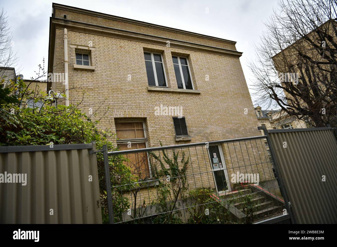 Paris, Frankreich. Januar 2024. Dieses Foto zeigt den Pavillon des ...