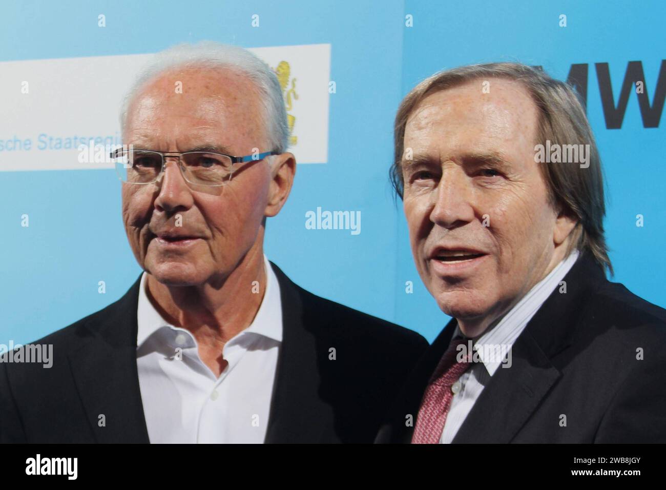 Franz Beckenbauer und Günter Netzer bei der Preisverleihung Bayerischer ...