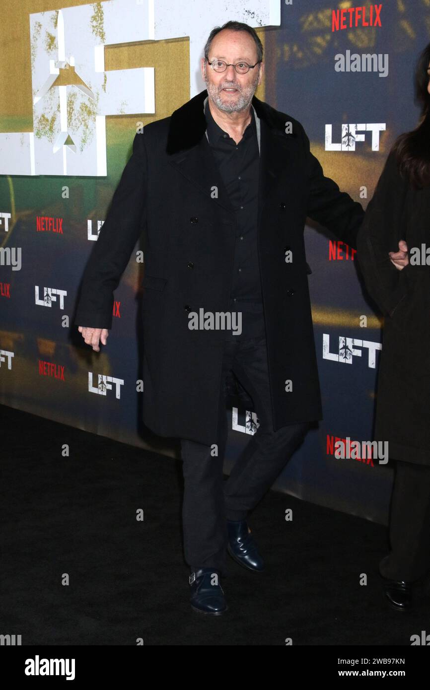 New York, NY, USA. Januar 2024. Jean Reno und Zofia Reno bei der ...