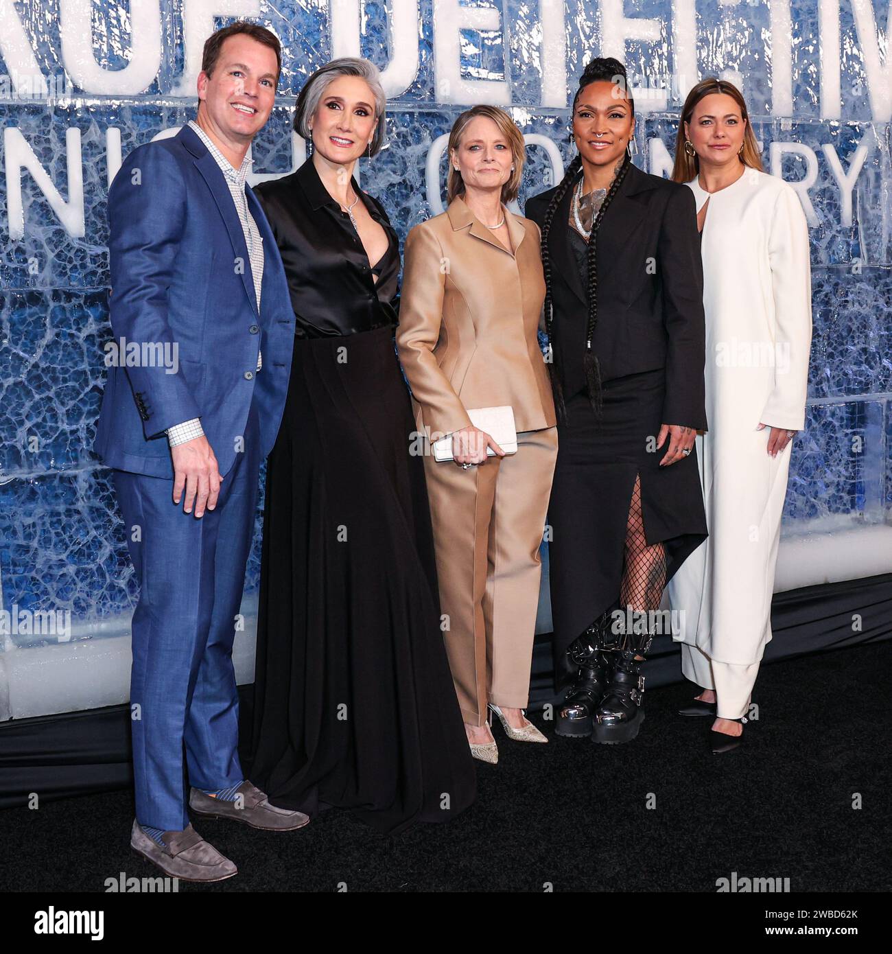 HOLLYWOOD, LOS ANGELES, KALIFORNIEN, USA - JANUAR 09: Casey Bloys, Issa ...