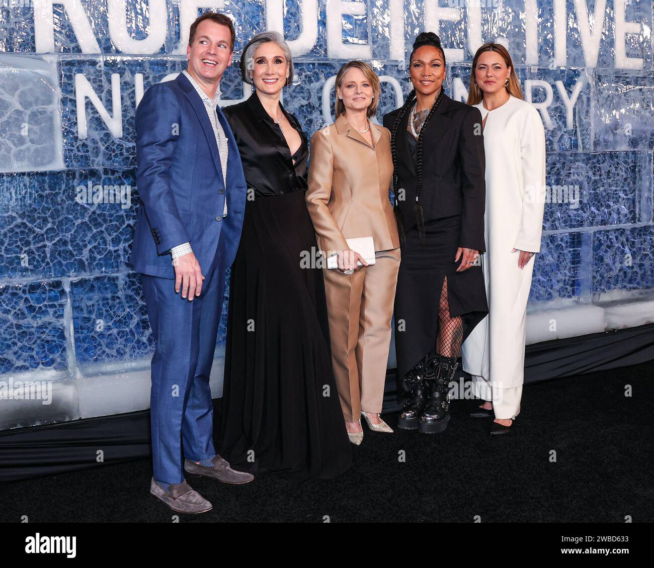 HOLLYWOOD, LOS ANGELES, KALIFORNIEN, USA - JANUAR 09: Casey Bloys, Issa ...
