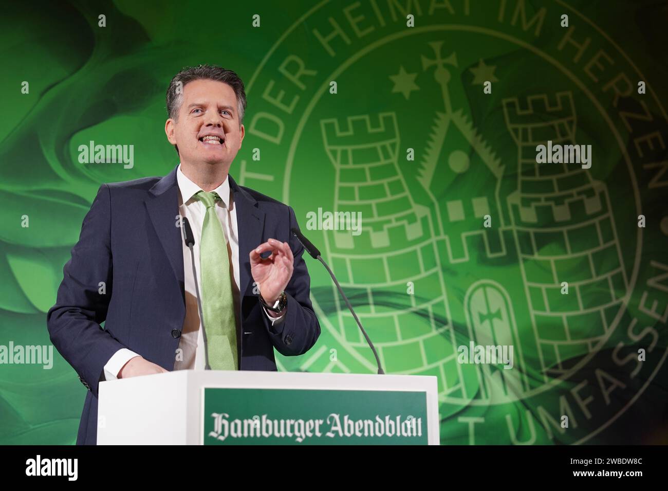 Hamburg, Deutschland. Januar 2024. Lars Haider, Chefredakteur des ...