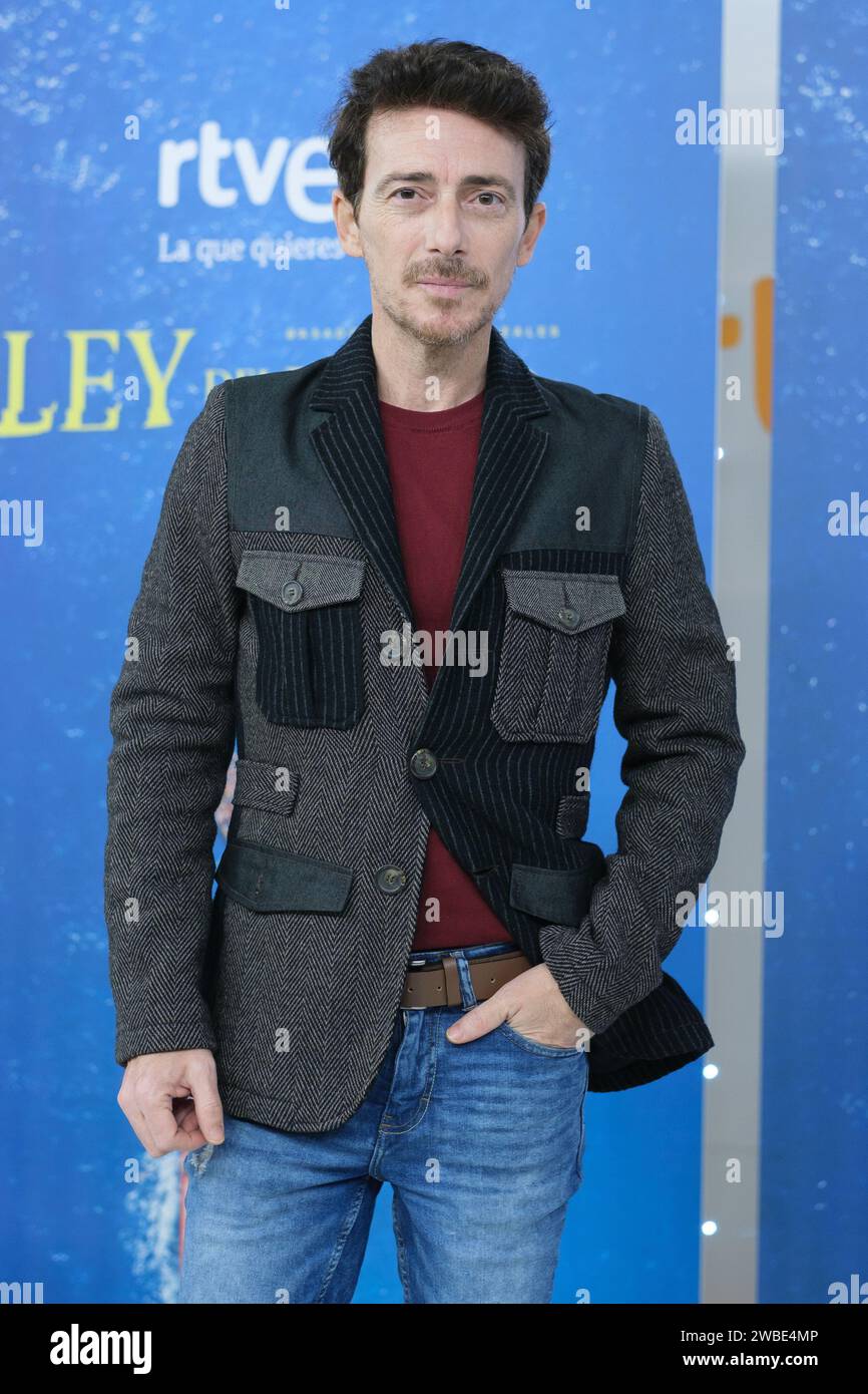 Victor Clavijo nimmt am 10. Januar 2024 in Madrid am Madrider ...