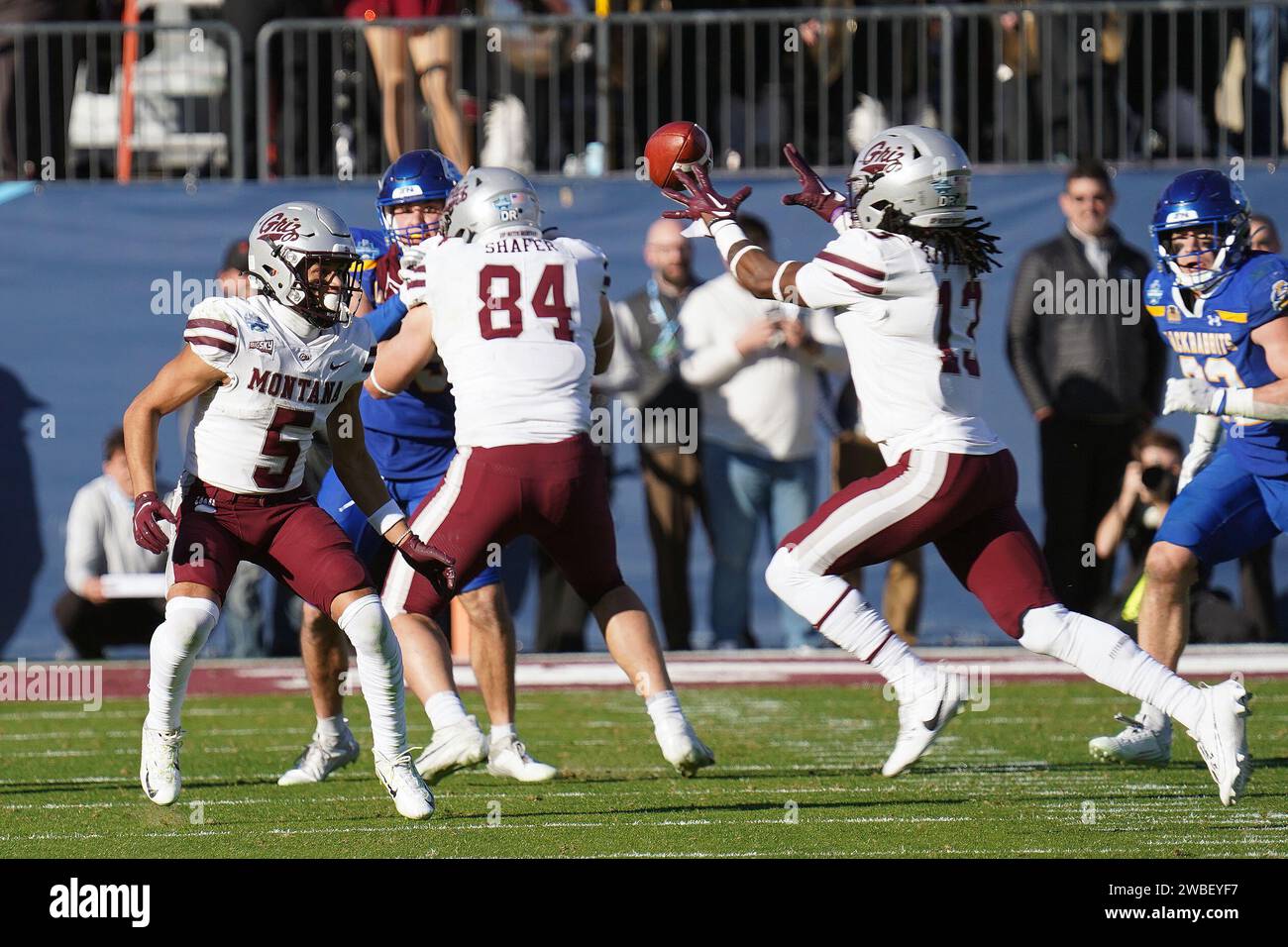 Frisco, Usa. Januar 2024. Frisco, Texas, USA: Montana Running Back ...