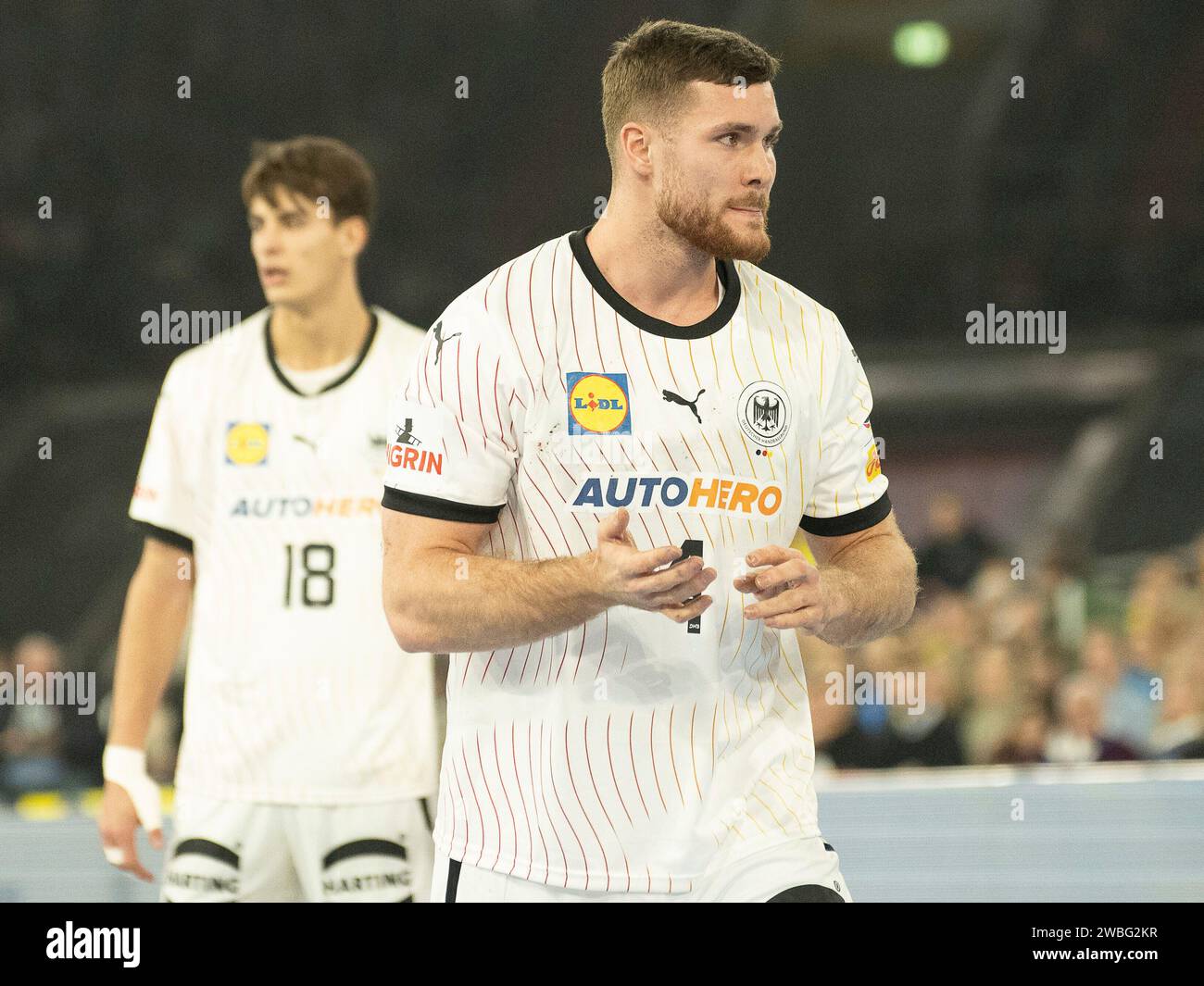 Johannes Golla (Deutschland, #04) bereitet sich auf einen Schweizer ...