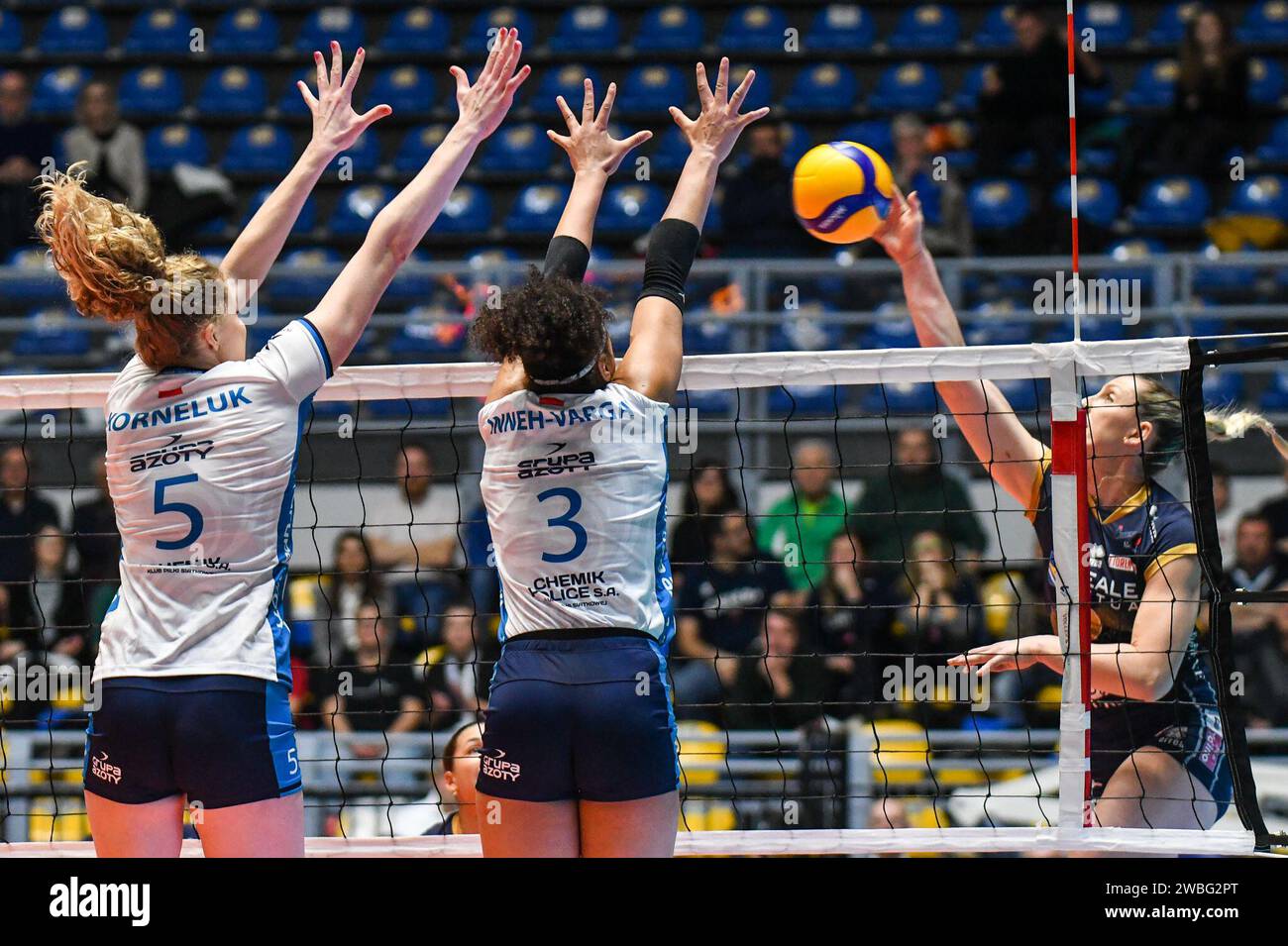 Turin, Italien. Januar 2024. Madison Kingdon aus Chieri '76 im Einsatz ...