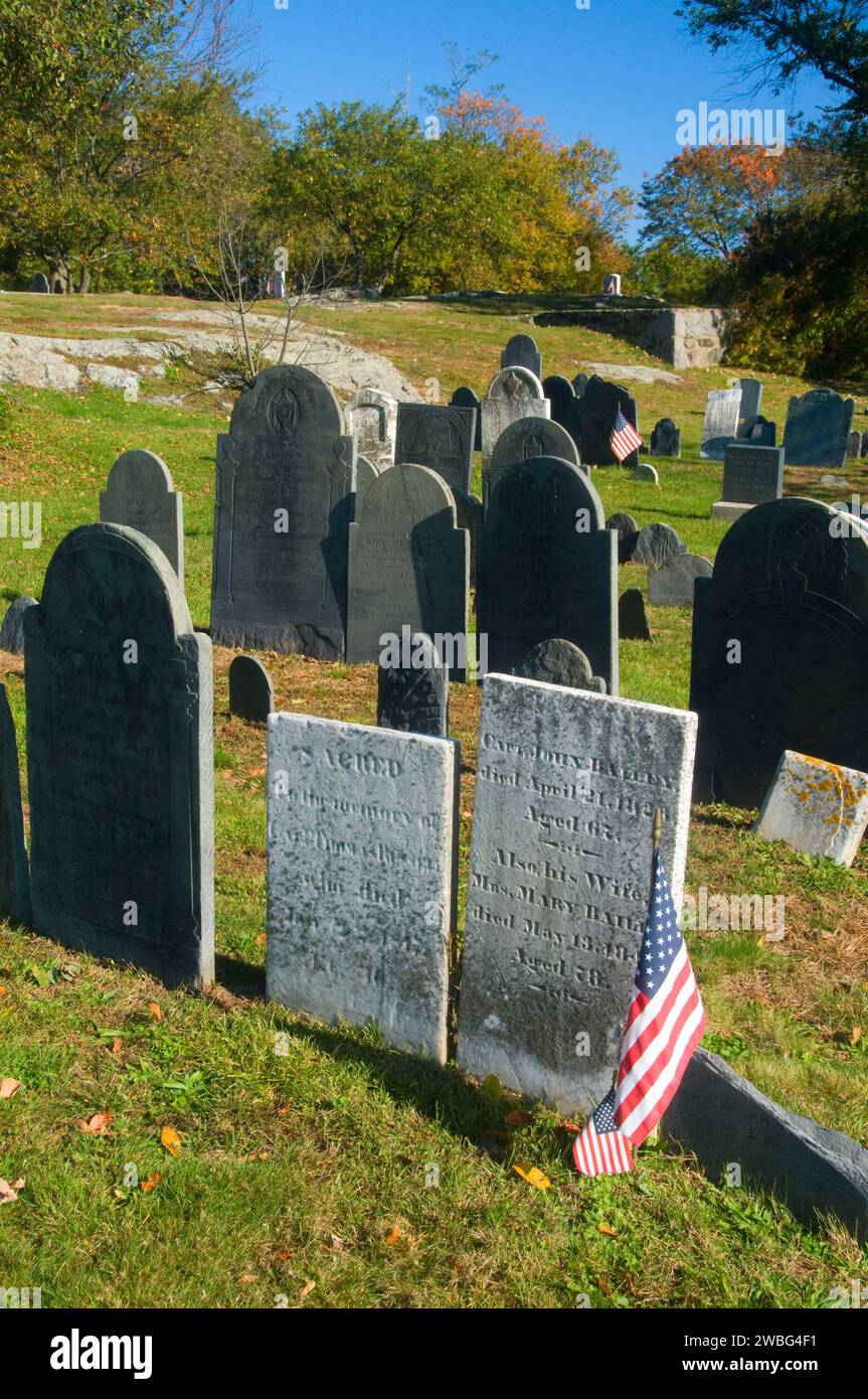 Burial hill cemetery -Fotos und -Bildmaterial in hoher Auflösung – Alamy