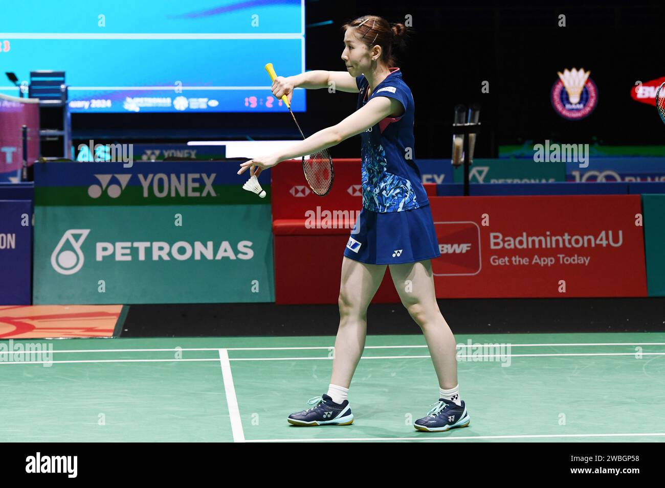Axiata Arena, Kuala Lumpur, Malaysia. Januar 2024. Chiharu Shida (JPN ...