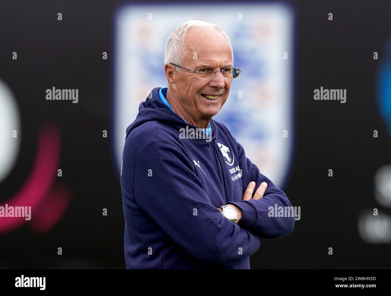 Aktenfoto vom 09/21 von Sven-Goran Eriksson, bei dem Krebs im ...