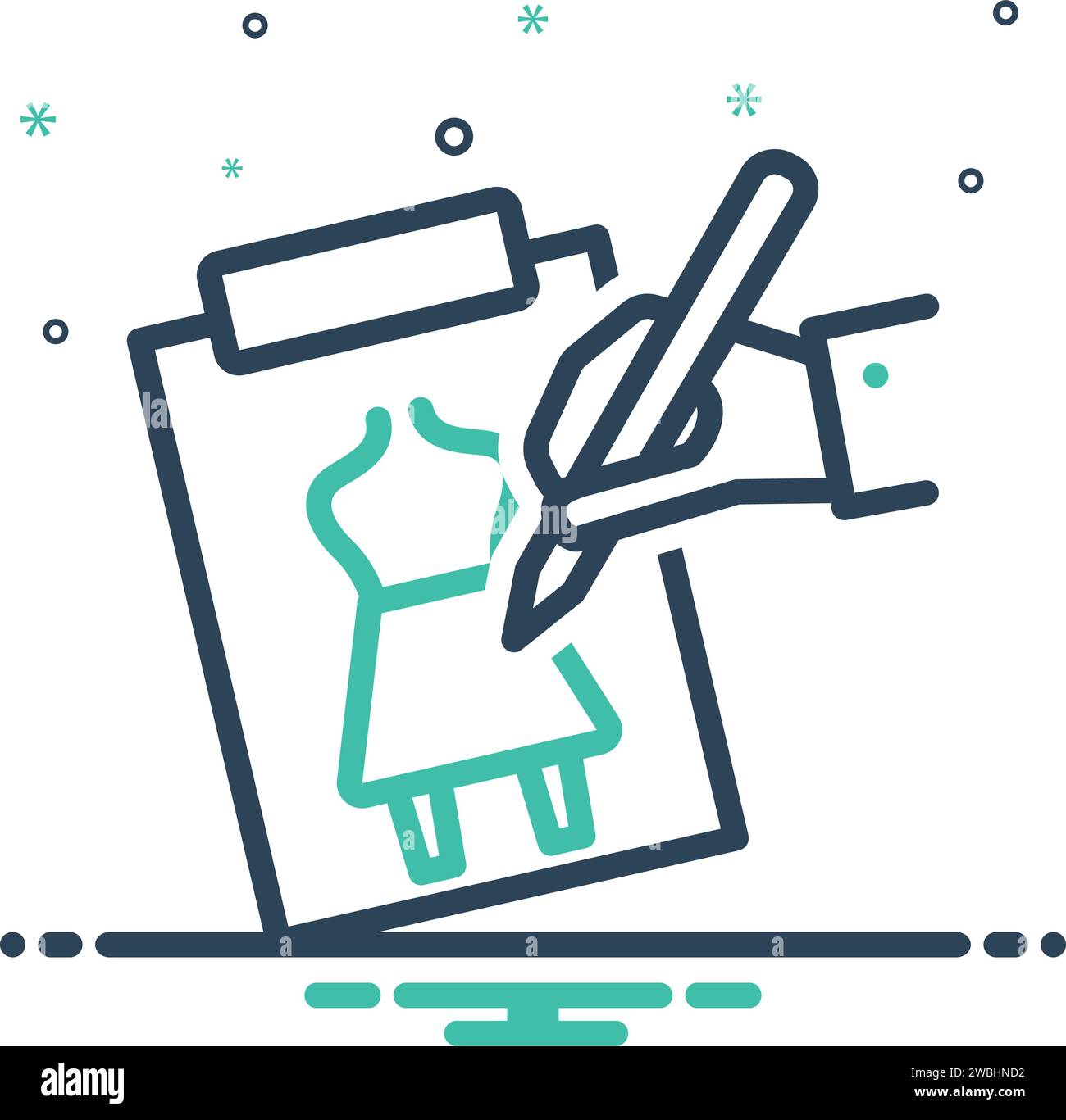 Dibujar dibujo Stock-Vektorgrafiken kaufen - Alamy