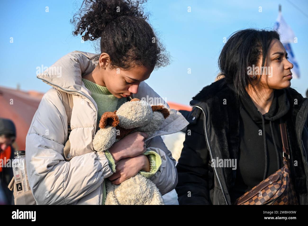 Ukraine flüchtlinge frauen -Fotos und -Bildmaterial in hoher Auflösung ...