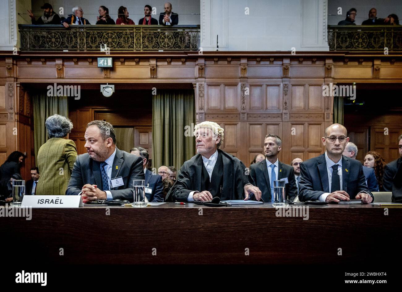 THE HAAG - Tal Becker, Rechtsberater des israelischen Außenministeriums ...